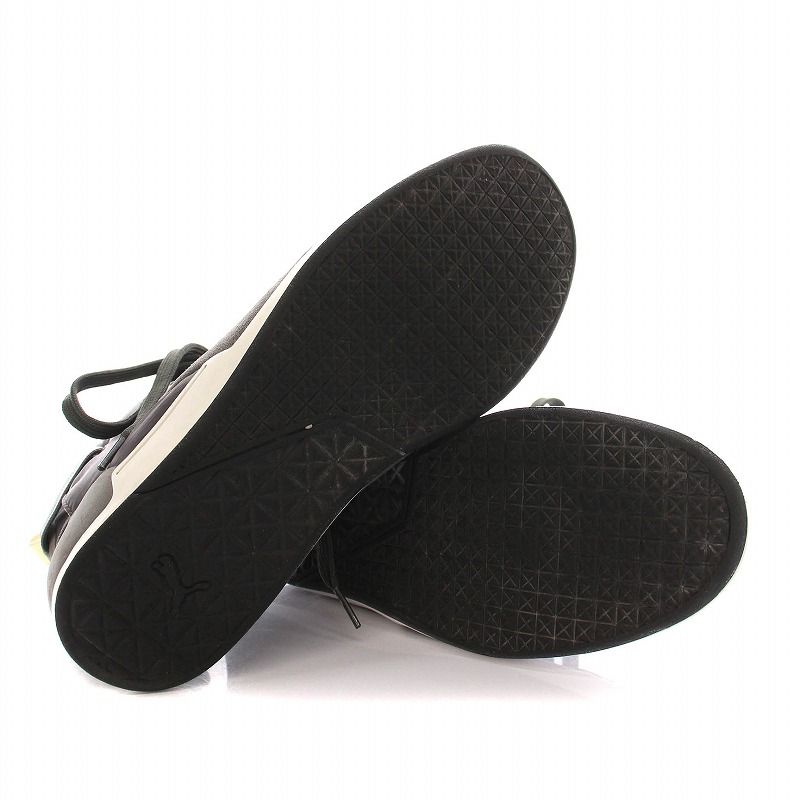 プーマ PUMA スニーカー ハイカット シューズ US8 グレー 350340 01 /YM D - メルカリ