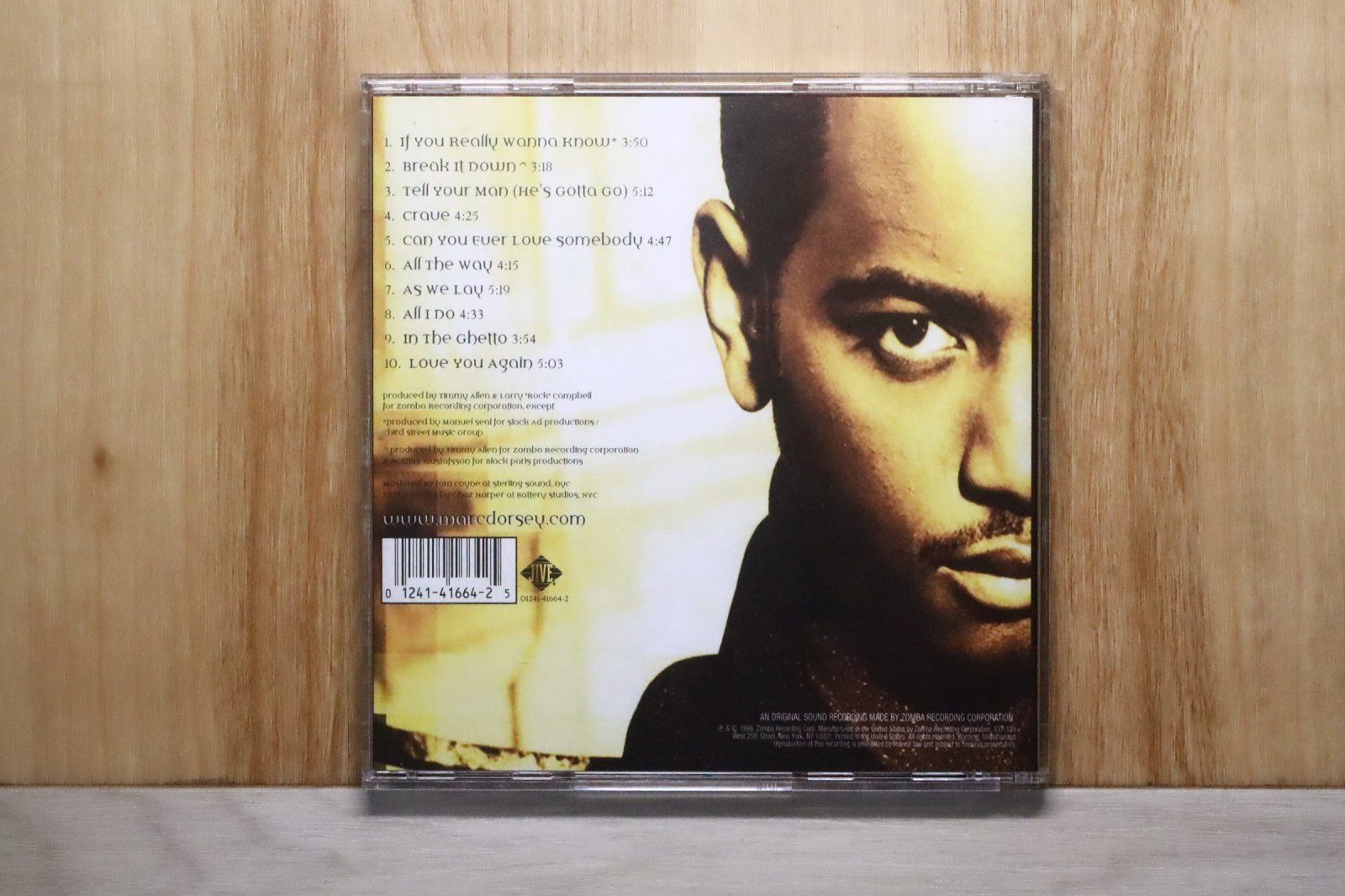 中古CD★マーク・ドーシー/Marc Dorsey CRAVE(LIVE) 【01241416642/0012414166425】V54255 ...