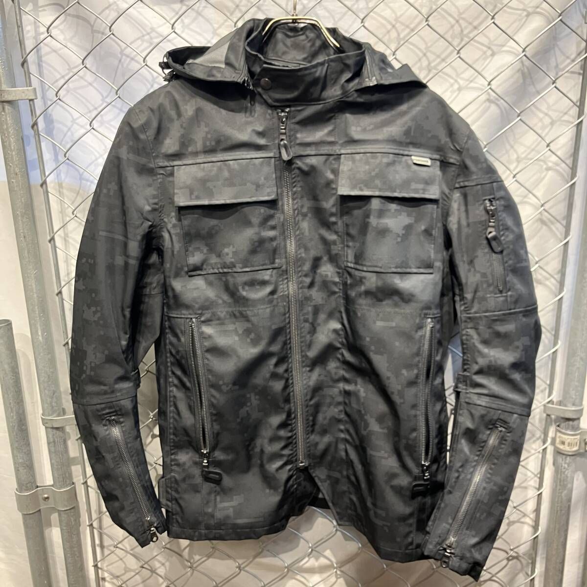 powerage water proof riders camo ウォータープルーフライダースカモ ブラック Lサイズ パワーエイジ - メルカリ