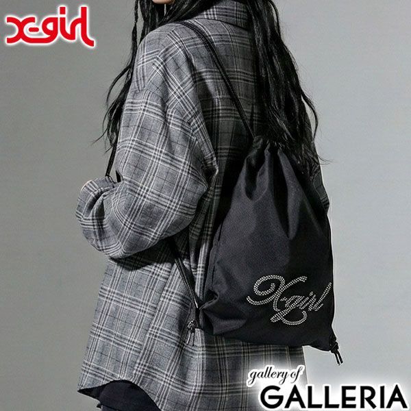 エックスガール ナップサック レディース おしゃれ リュック X-girl