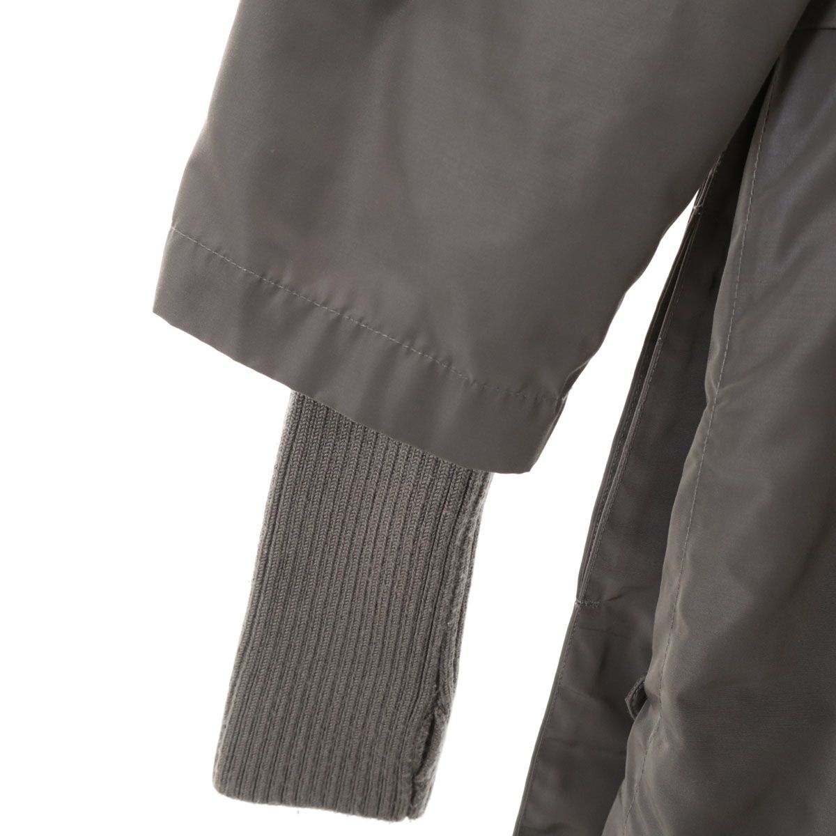 MAX MARA マックスマーラ コート 38 グレー 中綿ライナー付き マックス