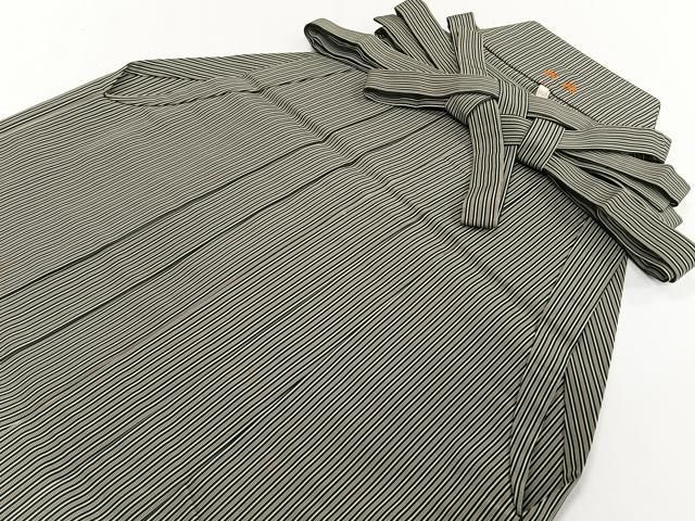 平和屋着物□男性 行灯袴 縞 正絹 逸品 CABA5454xi - メルカリ