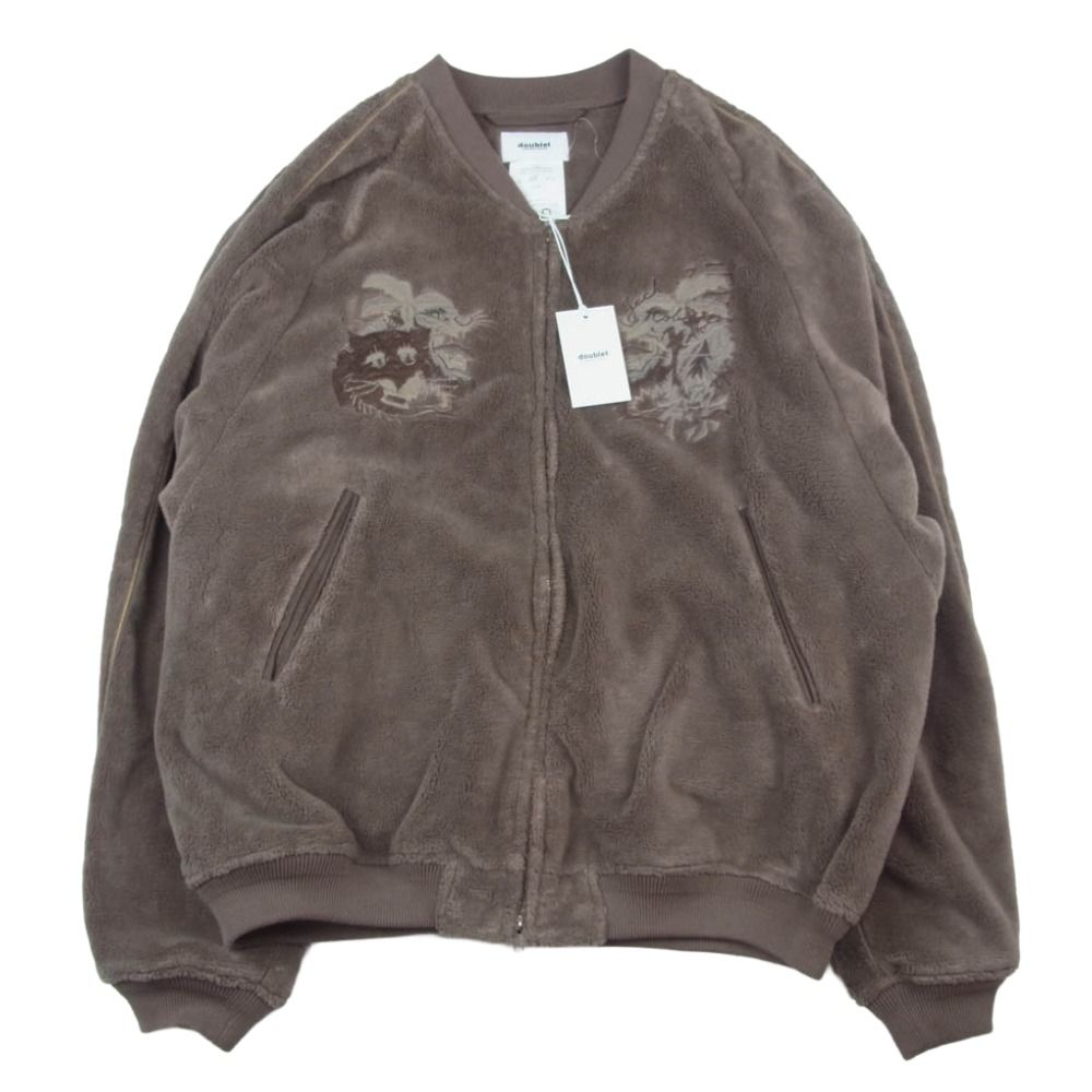 doublet ダブレット 24AW 24AW08BL193 CHAOS EMBROIDERY SPA VENIER JACKET カオス ...