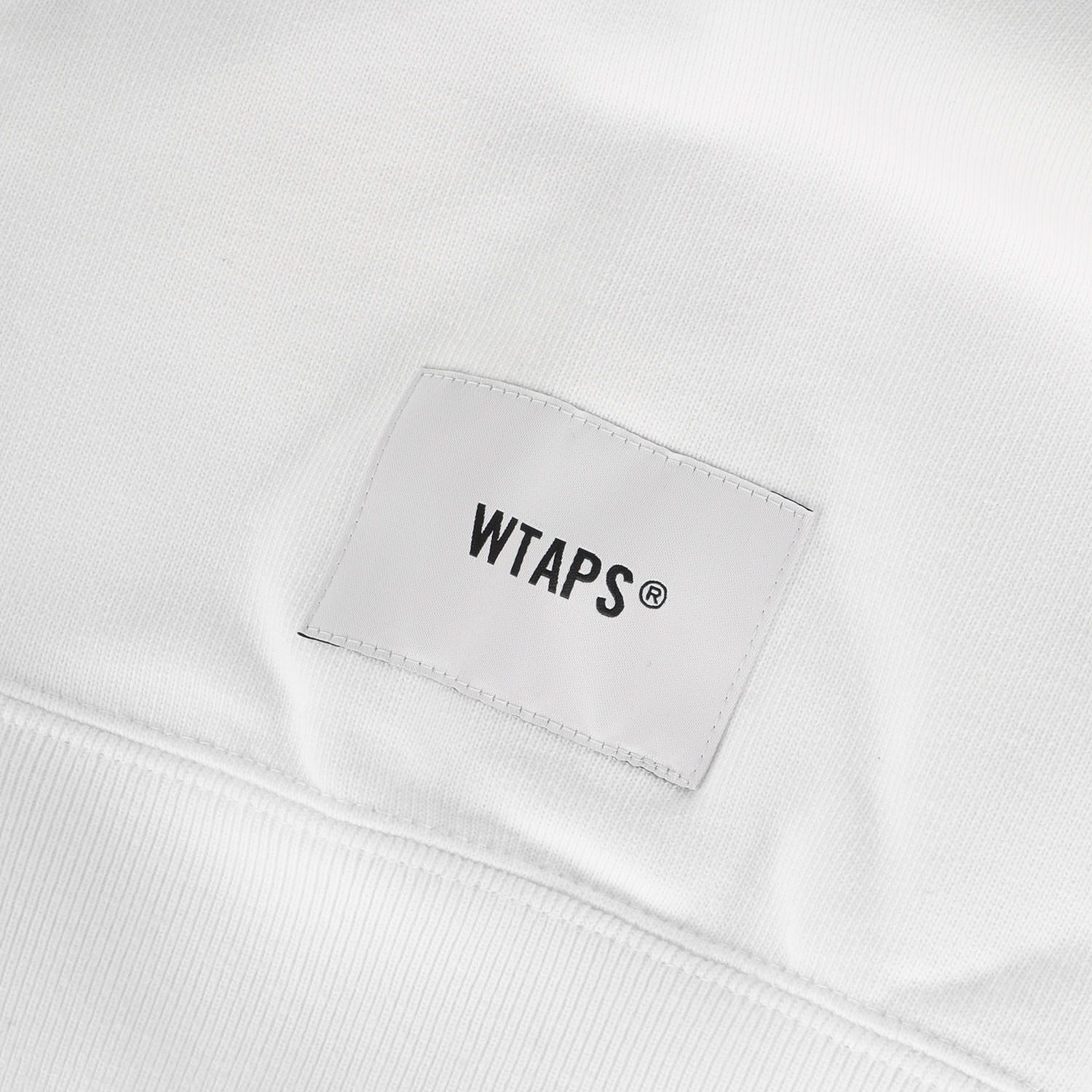 WTAPS ダブルタップス スウェット ホワイト 白 サイズ:L | 23AW ロゴ