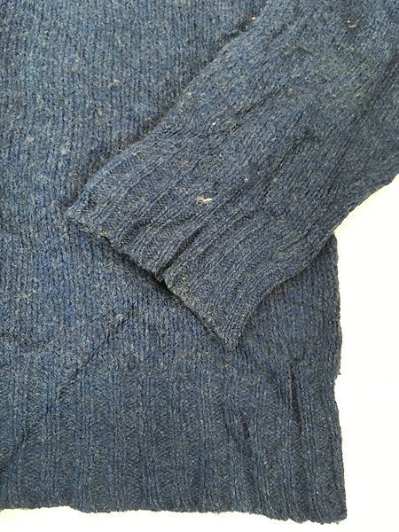 古着 Polo Ralph Lauren ワンポイント 上質 アンゴラ メリノウール