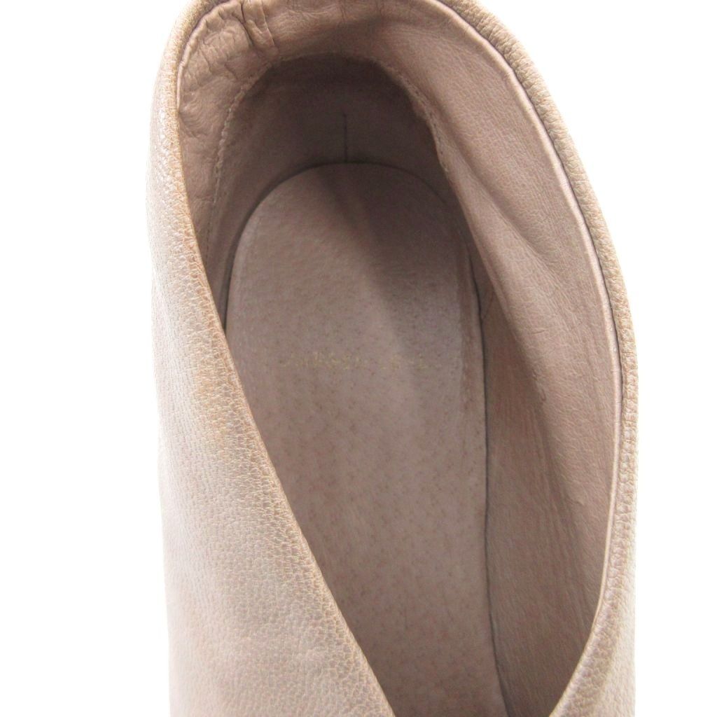 【中古】ヨーガンレール JURGEN LEHL ウェッジソール クロス スリッポン フラットシューズ カシュクール 23cm ヨーガンレール JURGEN LEHL ウェッジソール クロス スリッポン