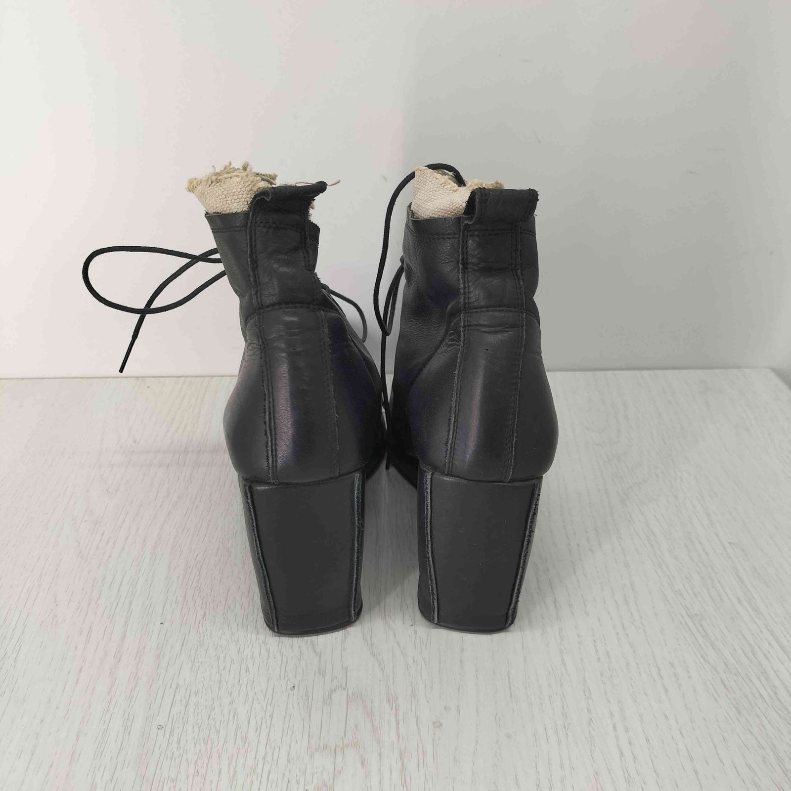 バジュラ bajra レイヤードヒールブーツ レディース JPN：M - メルカリ