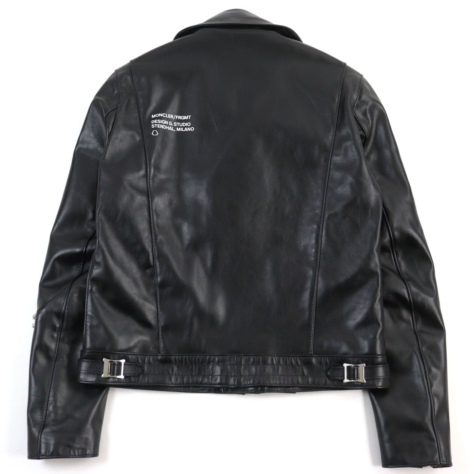 極美品○MONCLER GENIUS 7 fragment Lewis Leathers 2021年製 DWAYNE