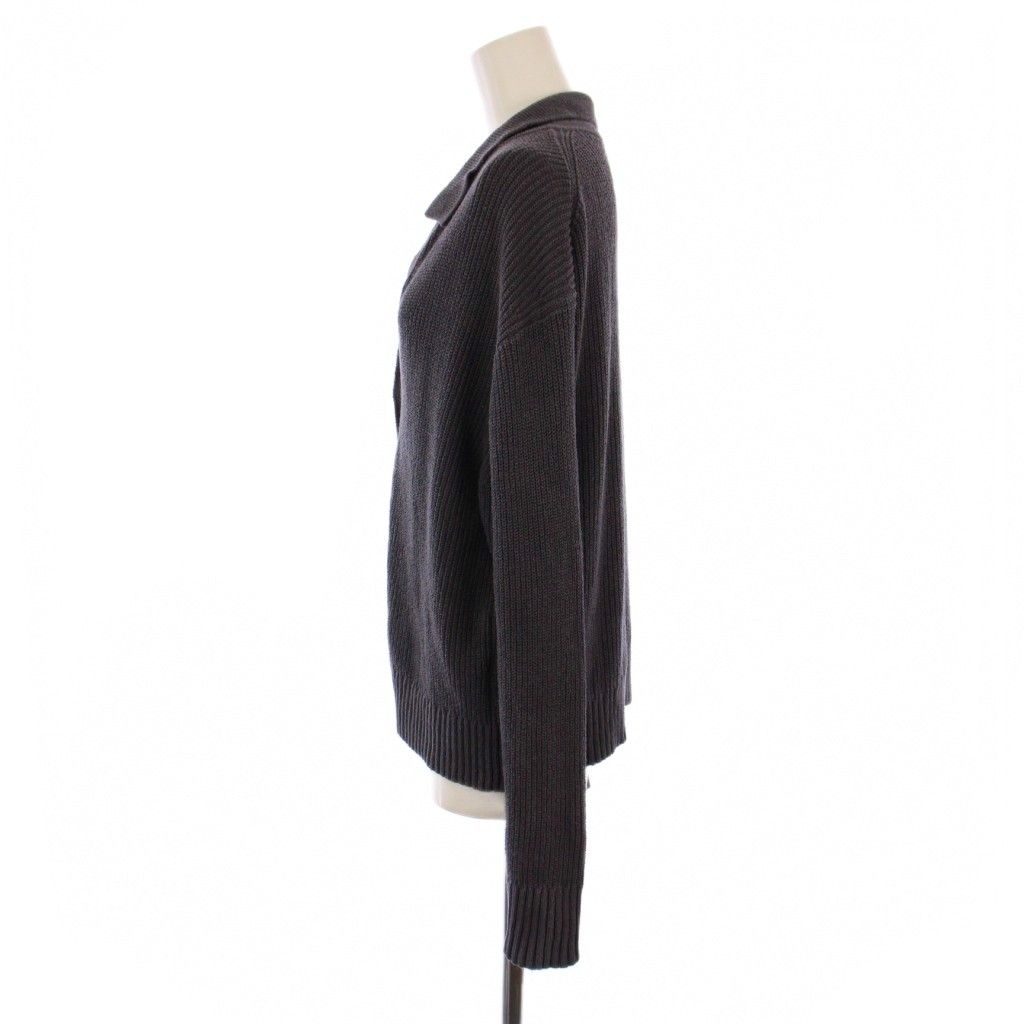 カオス CHAOS CRロウ カーディガン 長袖 シルク F グレー CH206399ER /BM