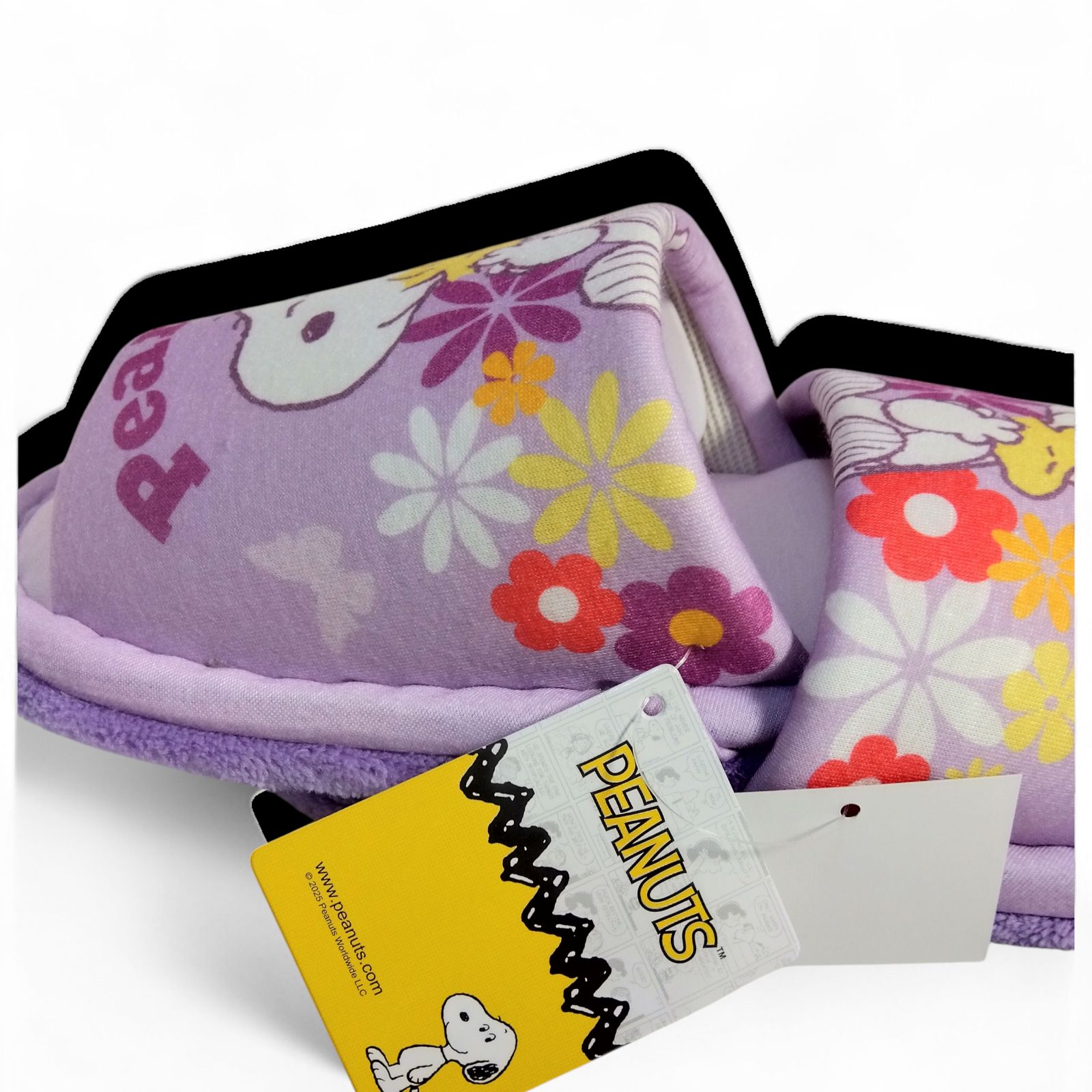 【新品未使用】 SNOOPY＆TOM&JERRY スヌーピー&トムとジェリー 2025年 新作 キャラクター お掃除スリッパ 室内履き ...