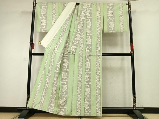 平和屋着物▽上質な紬 単衣 花間道 正絹 逸品 AABD0400fy - メルカリ