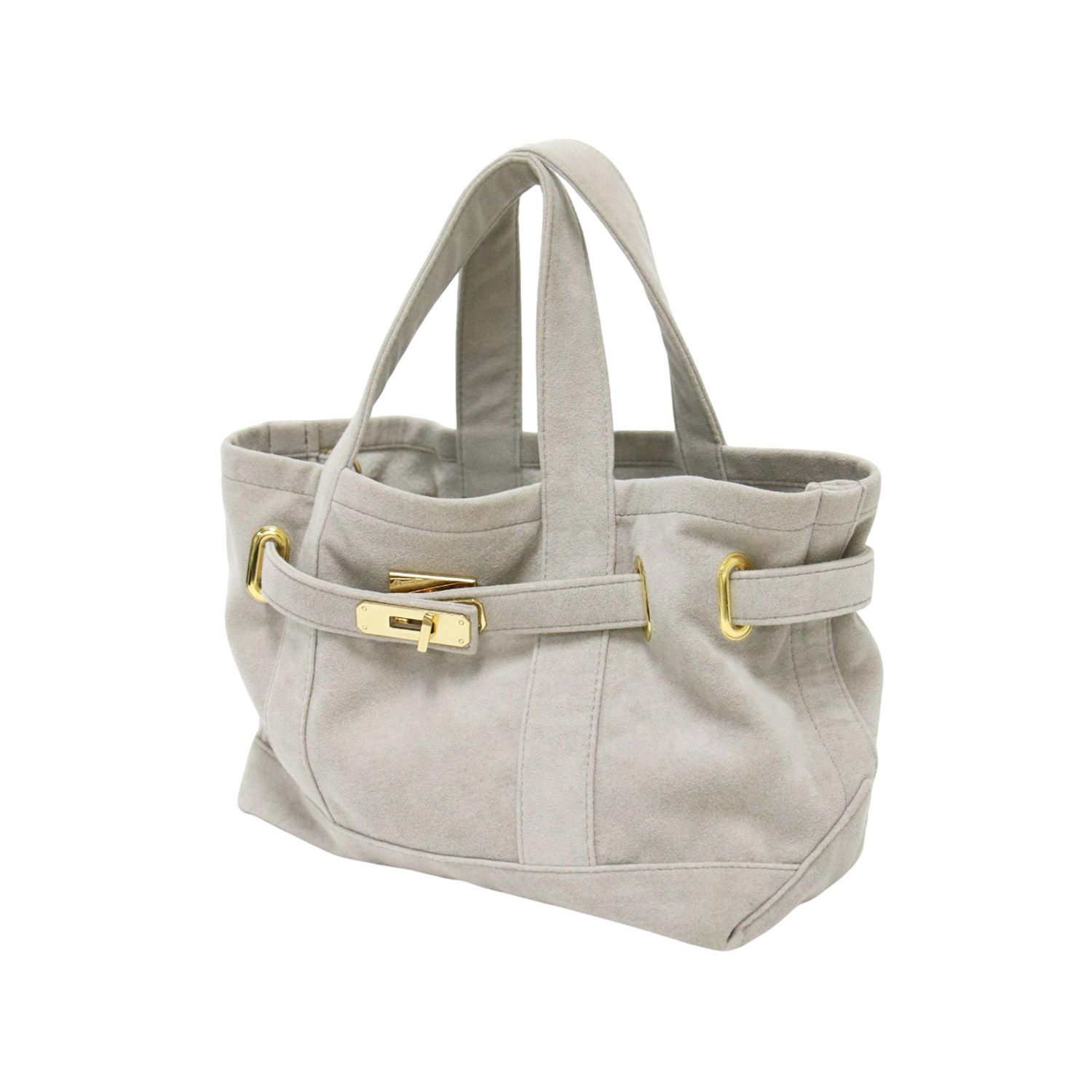 sita parantica シータパランティカ Deuxieme Classe 別注 バッグ | 25春夏 Ultrasuede カナグツキ ミニ トートバッグ / ハンドバッグ | 金具 ウルトラスエード | ベージュ | 日本製 ブランド コラボ カバン【レディース】【中古】【K4655】 sita parantica シータパランティカ Deuxieme Classe 別注 バッグ | 25