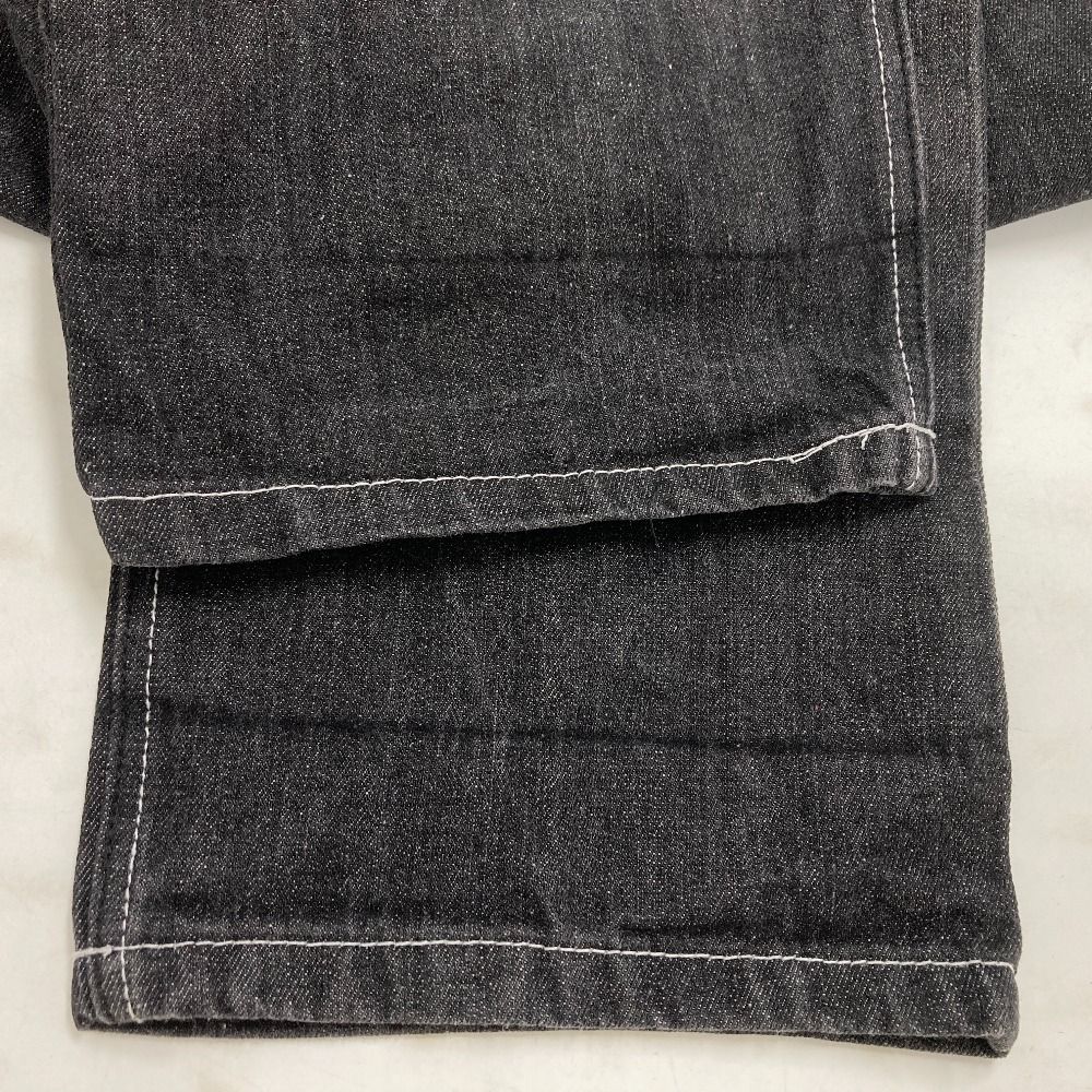 02w21283 COOGI クージー バギーパンツ ブラック 中国製 メンズ w36 デニムパンツ コットン 016-031327 【中古品 ...