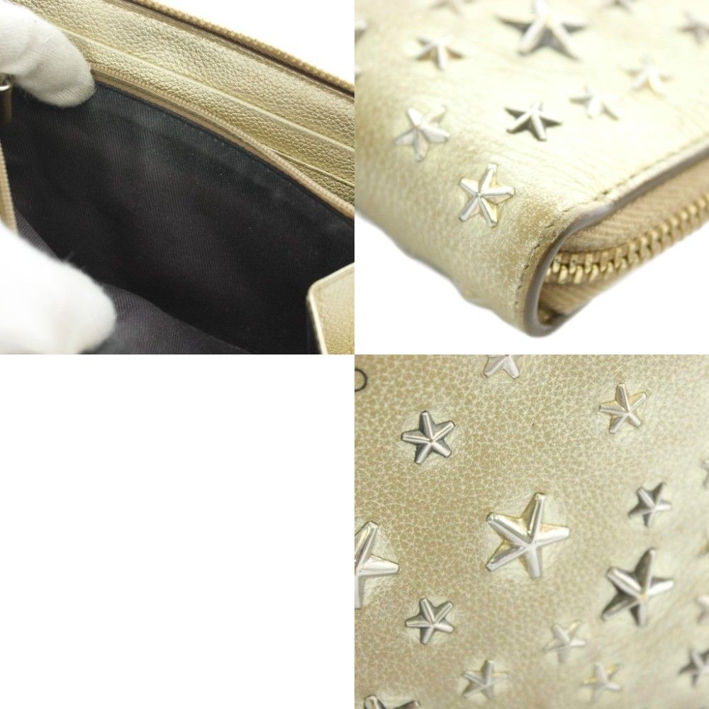 ジミーチュウ JIMMY CHOO フィリッパ 長財布 レザー ラウンド