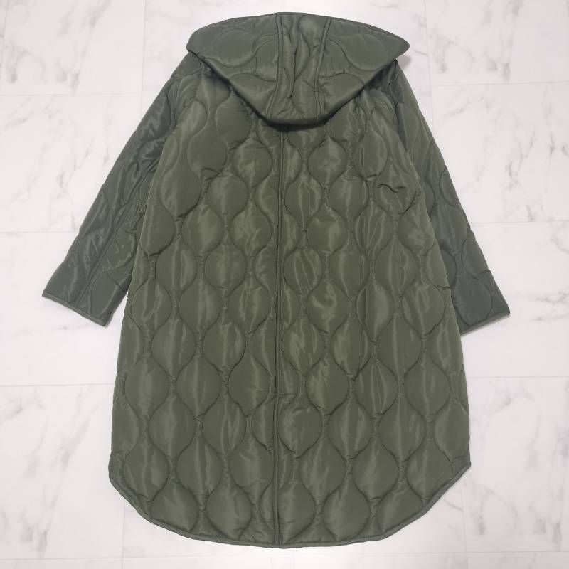 Emma Taylor エマテイラー 美シルエット3way キルティングコート ロング丈 36 S～M - メルカリ