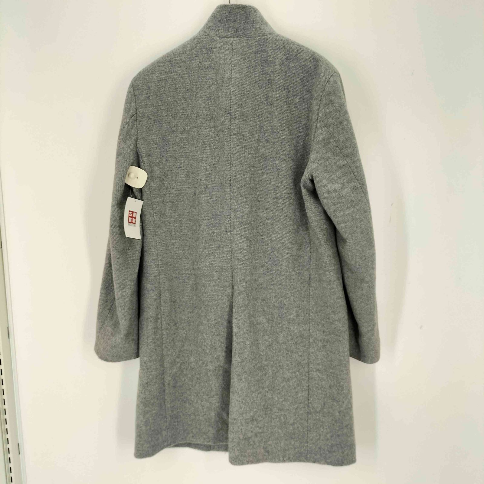 タケオキクチ TAKEO KIKUCHI カシミヤ混 ウールスタンドカラーコート