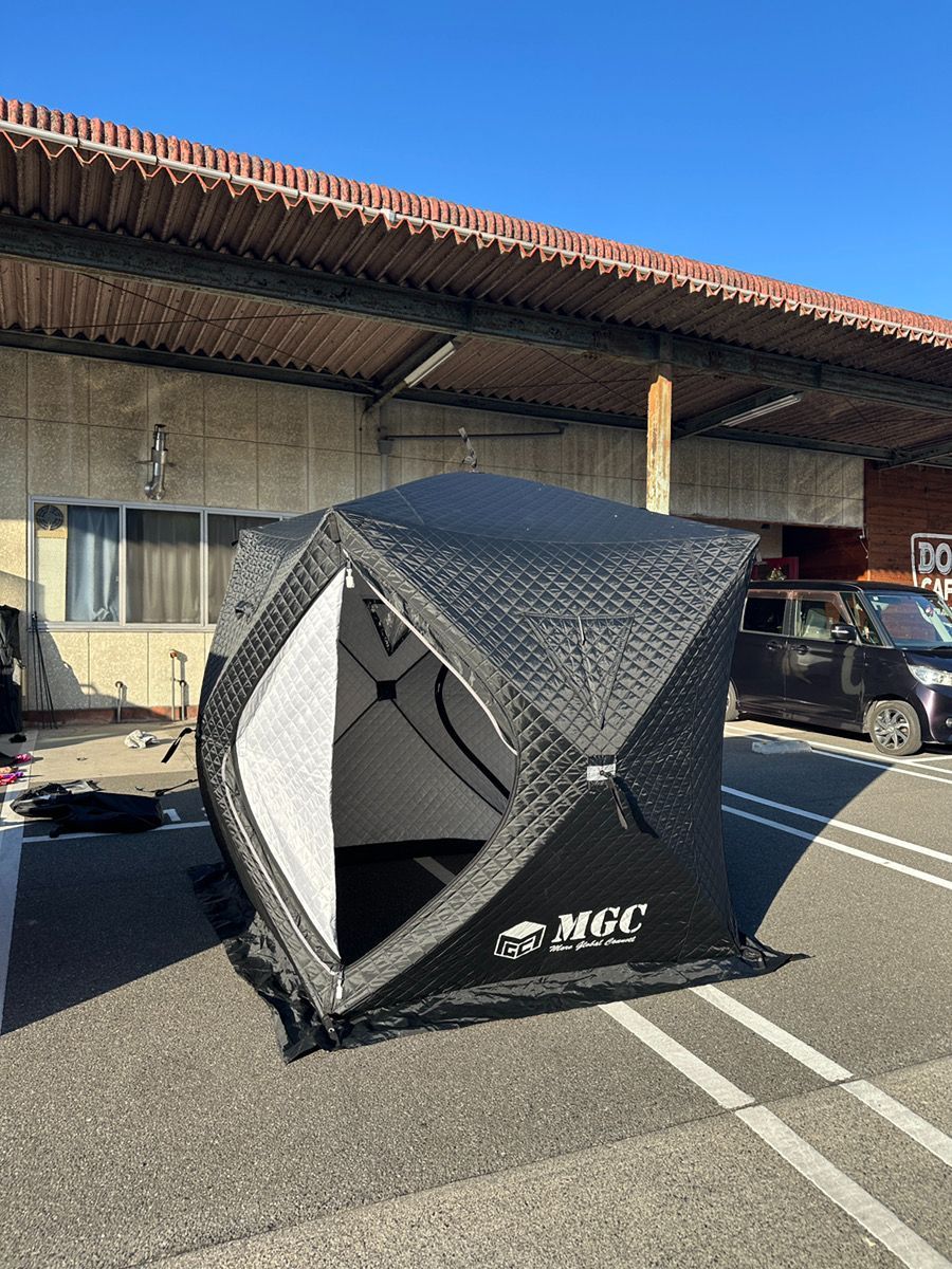 BK04 サウナテント レギュラー ブラック MGC ShareFunN キャンプ用品 - メルカリ