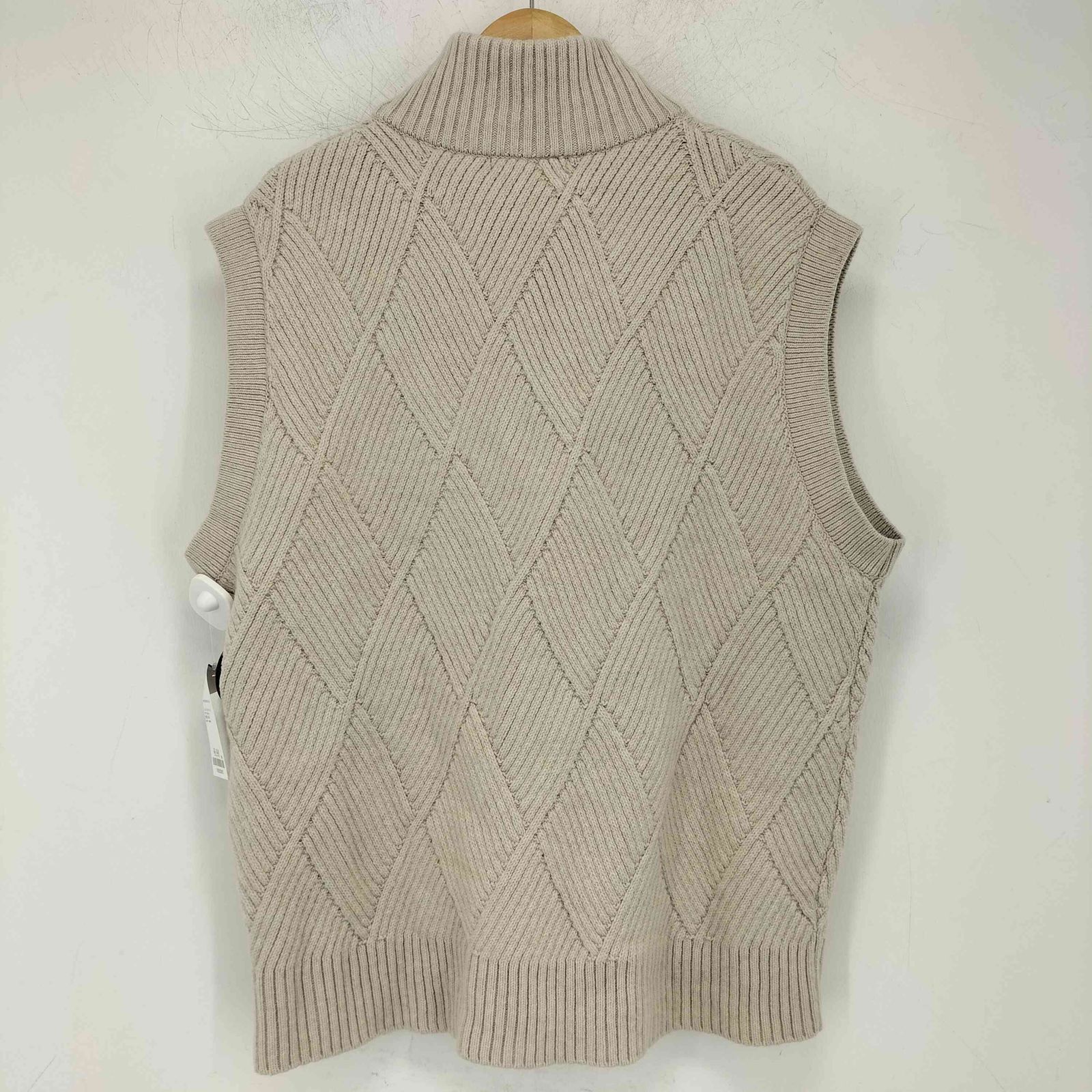 チノ CINOH ARGYLE CABLE KNIT HALF ZIP VEST メンズ JPN：46 - メルカリ
