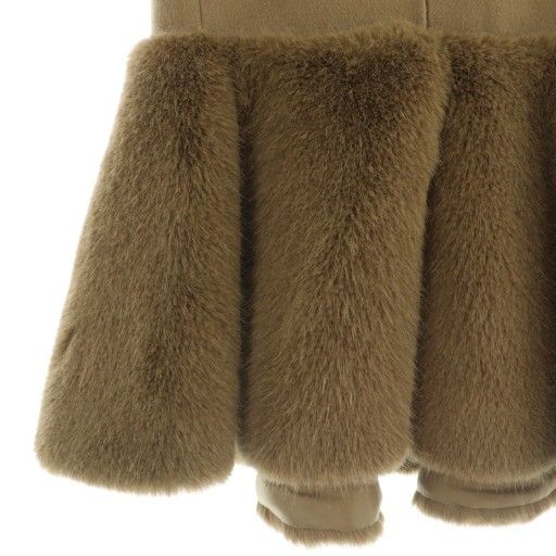 アプワイザーリッシェ Apuweiser-riche 23AW ペプラムファーリバージレ