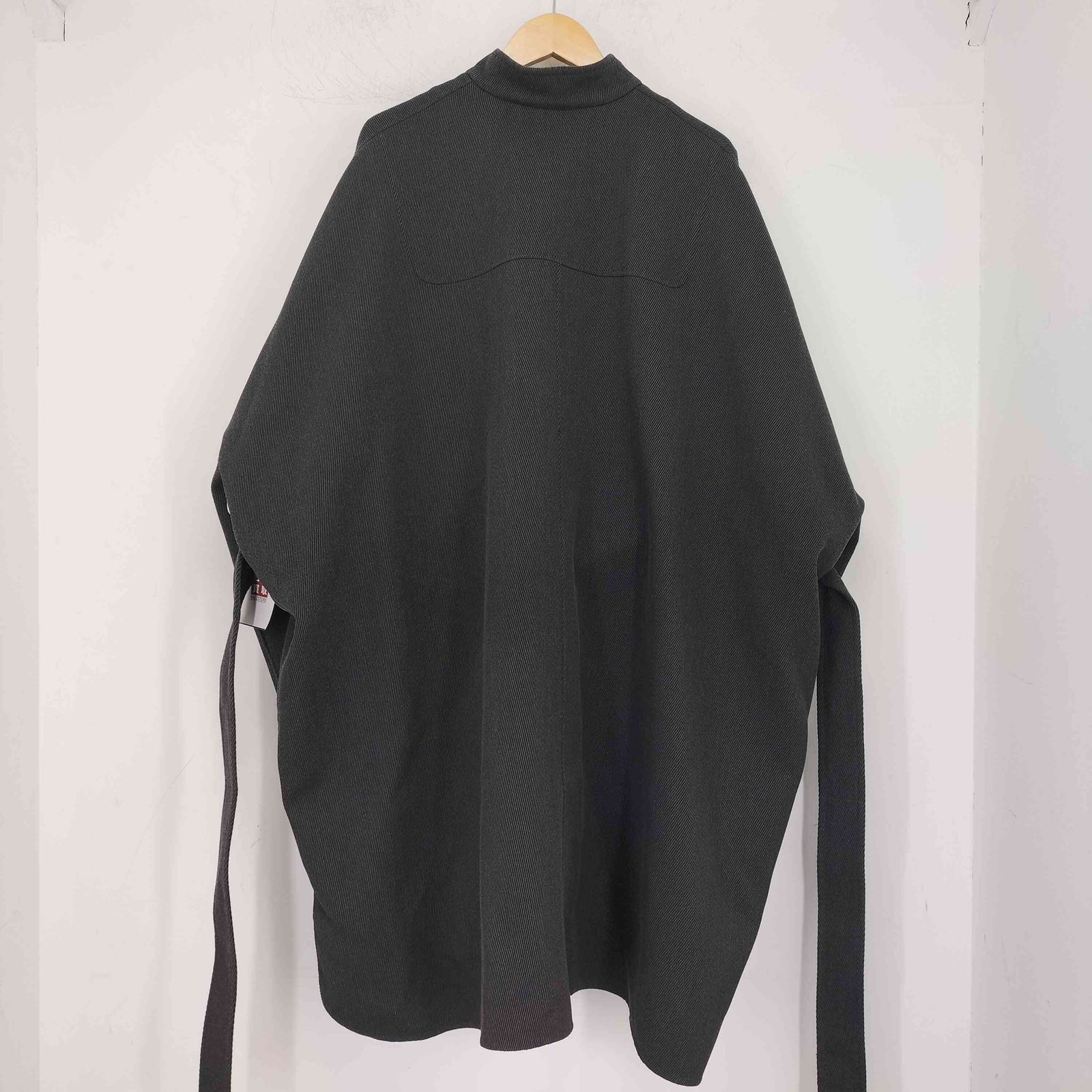 ソブ Sov. ツイル スタンドカラーロングコート レディース JPN：38