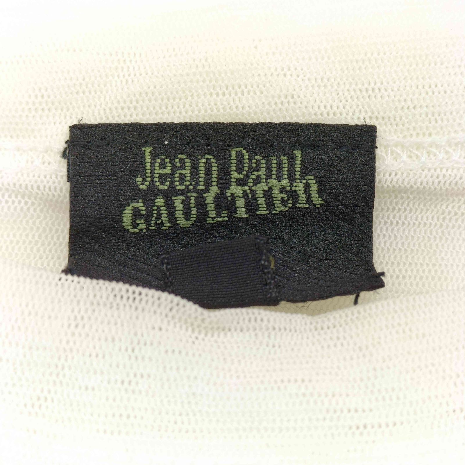 Jean Paul GAULTIER FEMME(ジャンポールゴルチエフェム) 02SS アート ステッチ デザイン パワーネット レディース FR：40 【中古】【ブランド古着バズストア】 ジャンポールゴルチエフェム Jean Paul GAULTIER FEMME 02SS アート