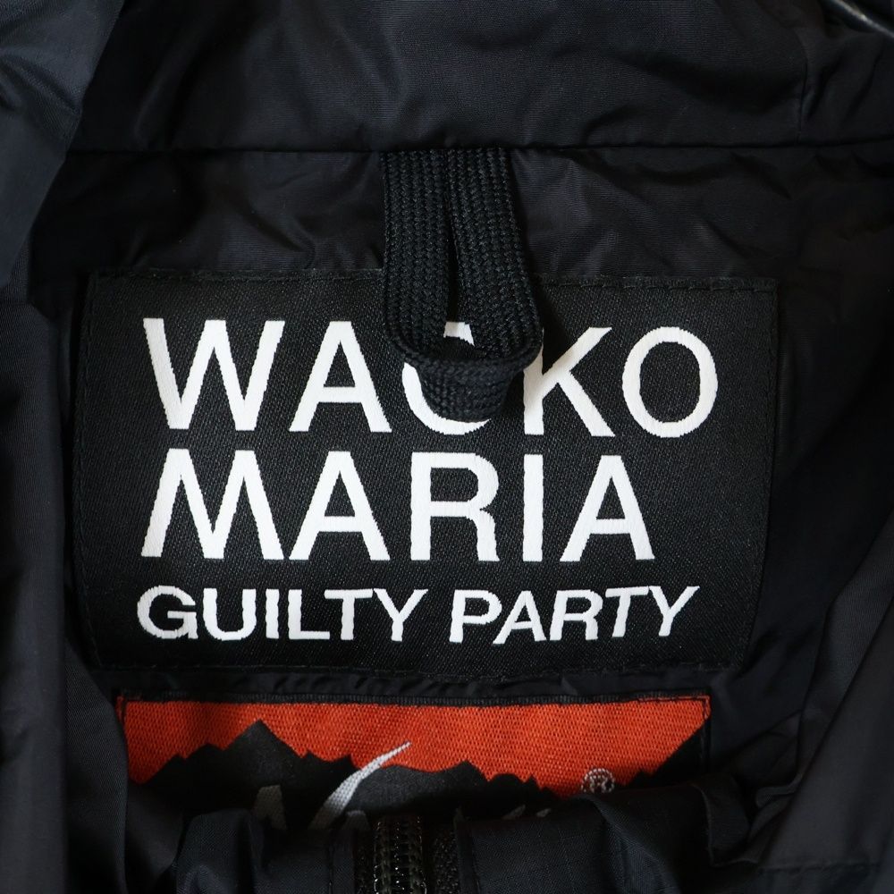 WACKO MARIA (ワコマリア) ×NANGA MOUNTAIN PARKA ナンガ ロゴ刺繍 マウンテン パーカ フーデッドナイロン ...