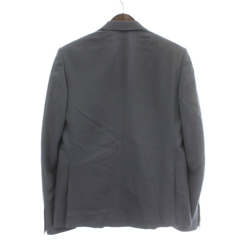 【中古】LAD MUSICIAN テーラードジャケット シングル 1B 背抜き 肩パッド サイドベンツ 44 グレー ラッドミュージシャン LAD MUSICIAN テーラードジャケット シングル 1B