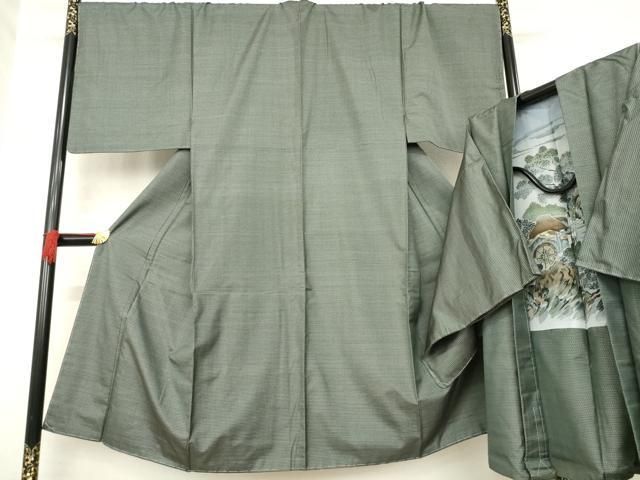 平和屋着物●男性　本場大島紬　アンサンブル　亀甲絣　正絹　逸品　未使用　AABE2452ck 平和屋着物○男性 本場大島紬 アンサンブル 亀甲絣 正絹 逸品 未使用