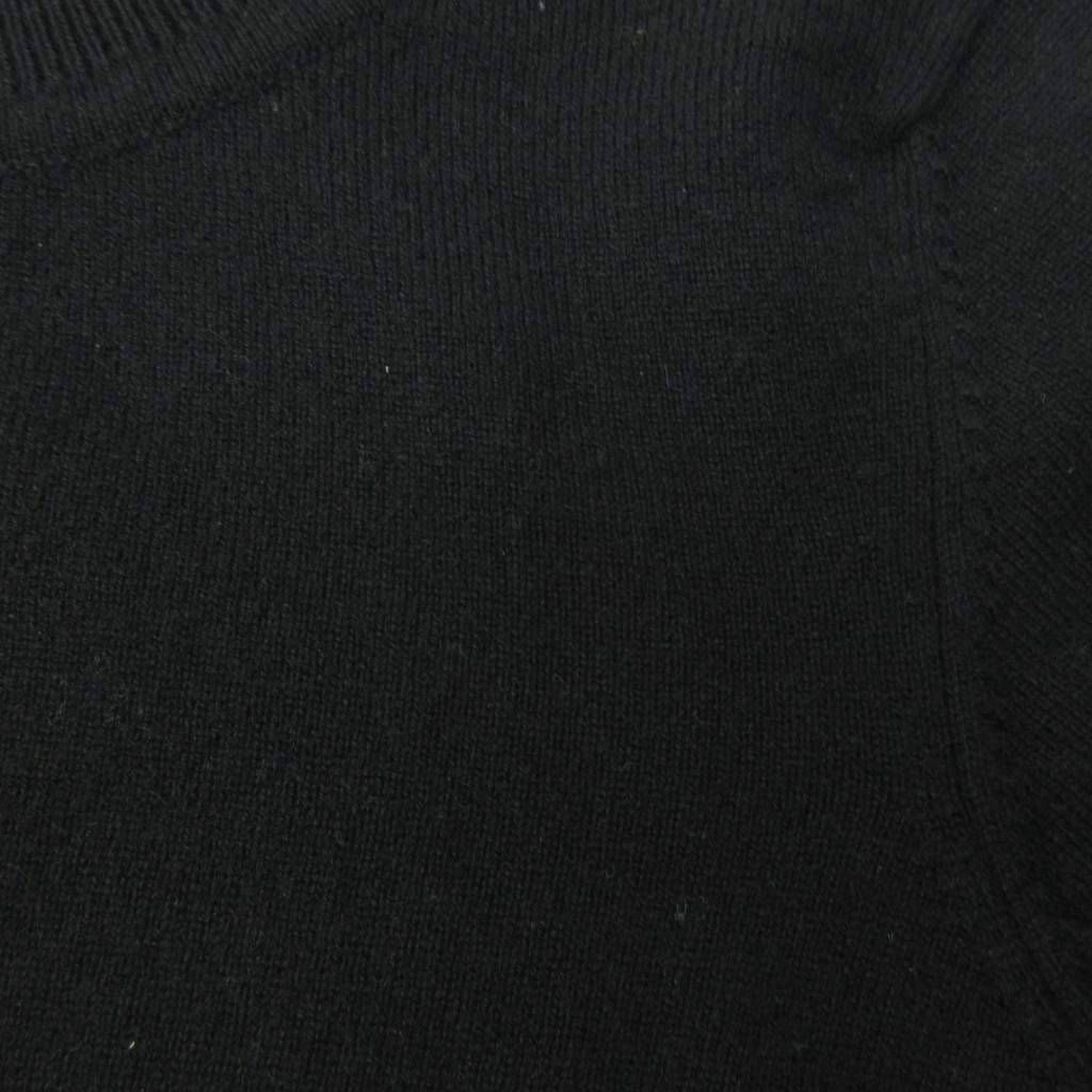 エルメス HERMES カシミヤ ニット セーター ショート丈 チビ丈 半袖