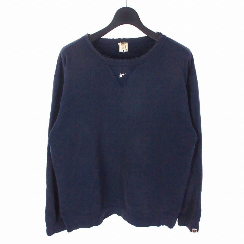 アベイシングエイプ A BATHING APE スターロゴ スウェット トレーナー