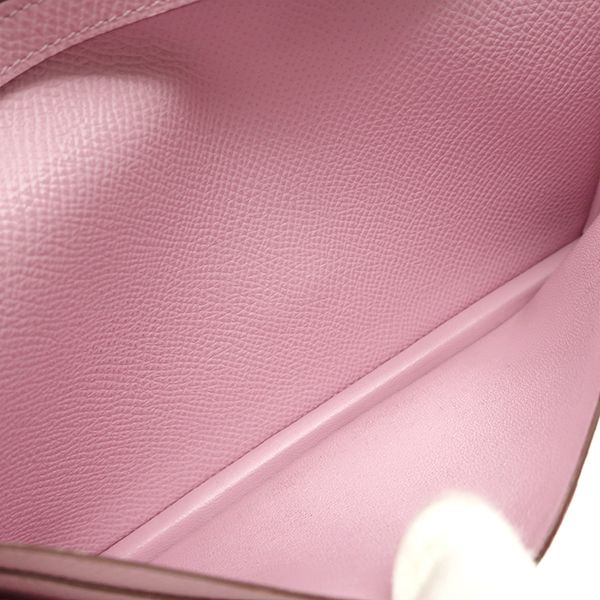 エルメス HERMES 長財布 ベアンスフレ ヴェルソ ヴォーエプソン ライム