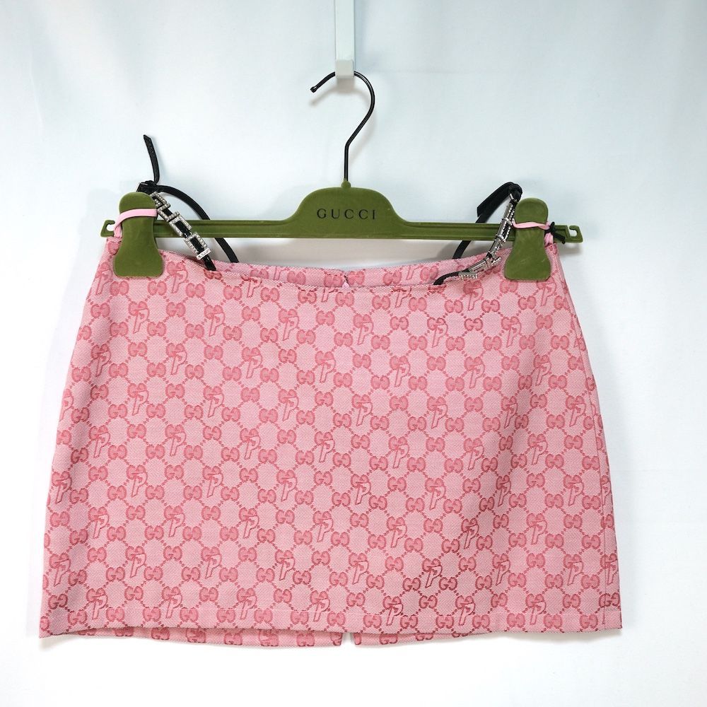 GUCCI グッチ PALACE パレス GGジャガード スカート ロゴ ディテール