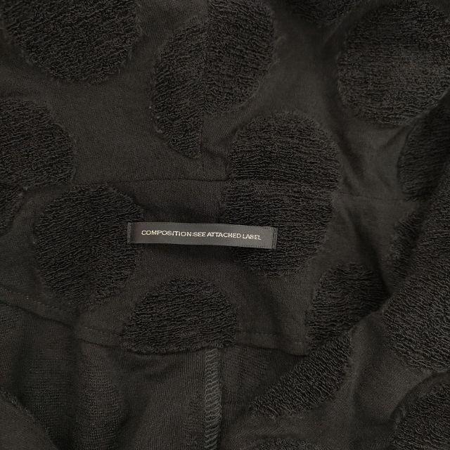 Y's フード付き ドット 羽織 yo-t07-064 コットンウール ジャケット