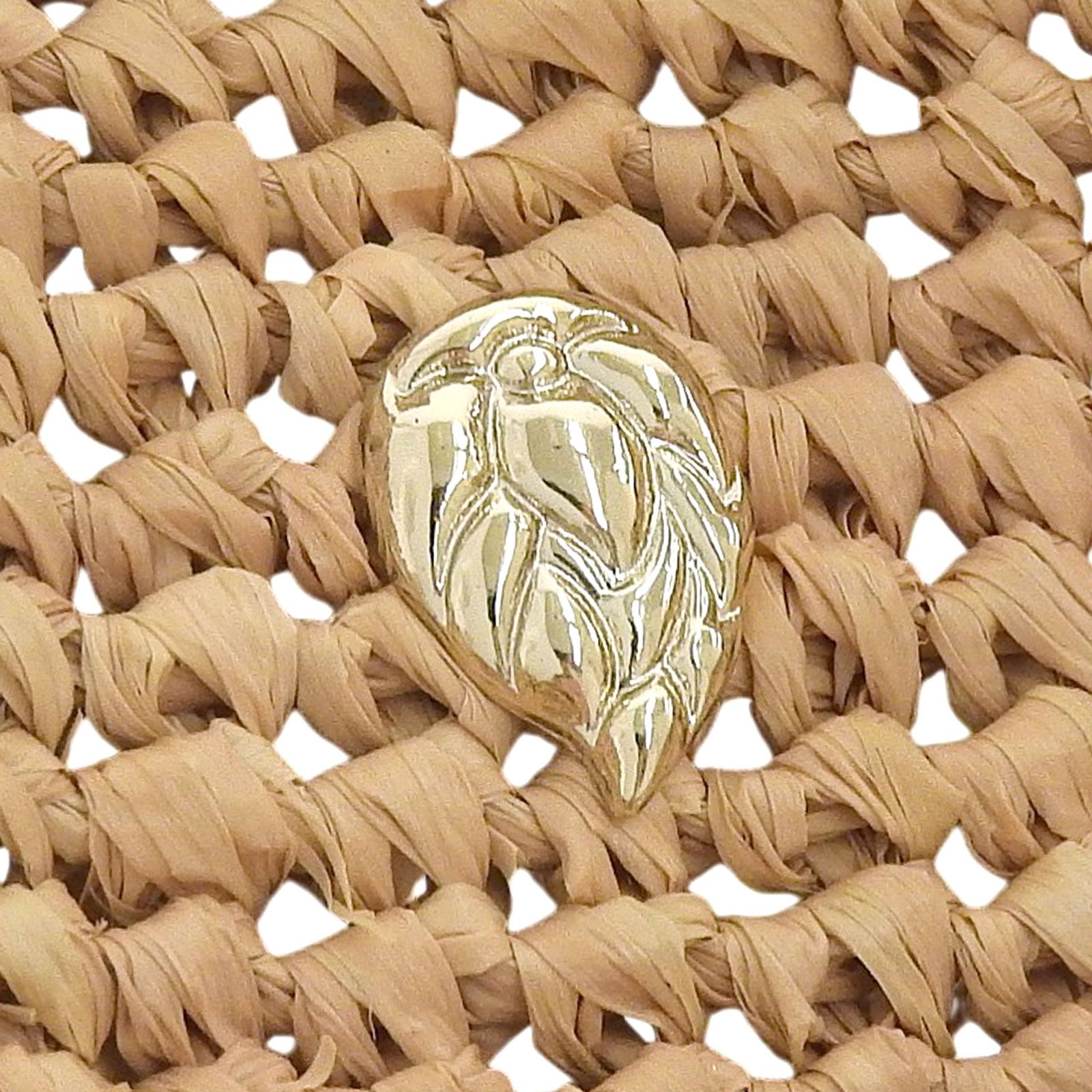 極美品△HELEN KAMINSKI ヘレンカミンスキー Villa 9 ラフィア100