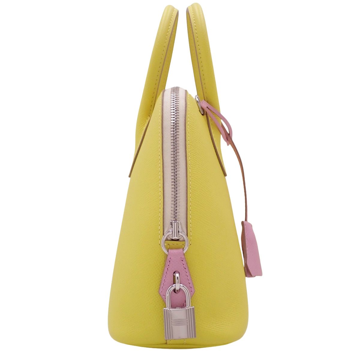 HERMES(エルメス) ボリード 1923 25 トリコロール ライム/モーヴ