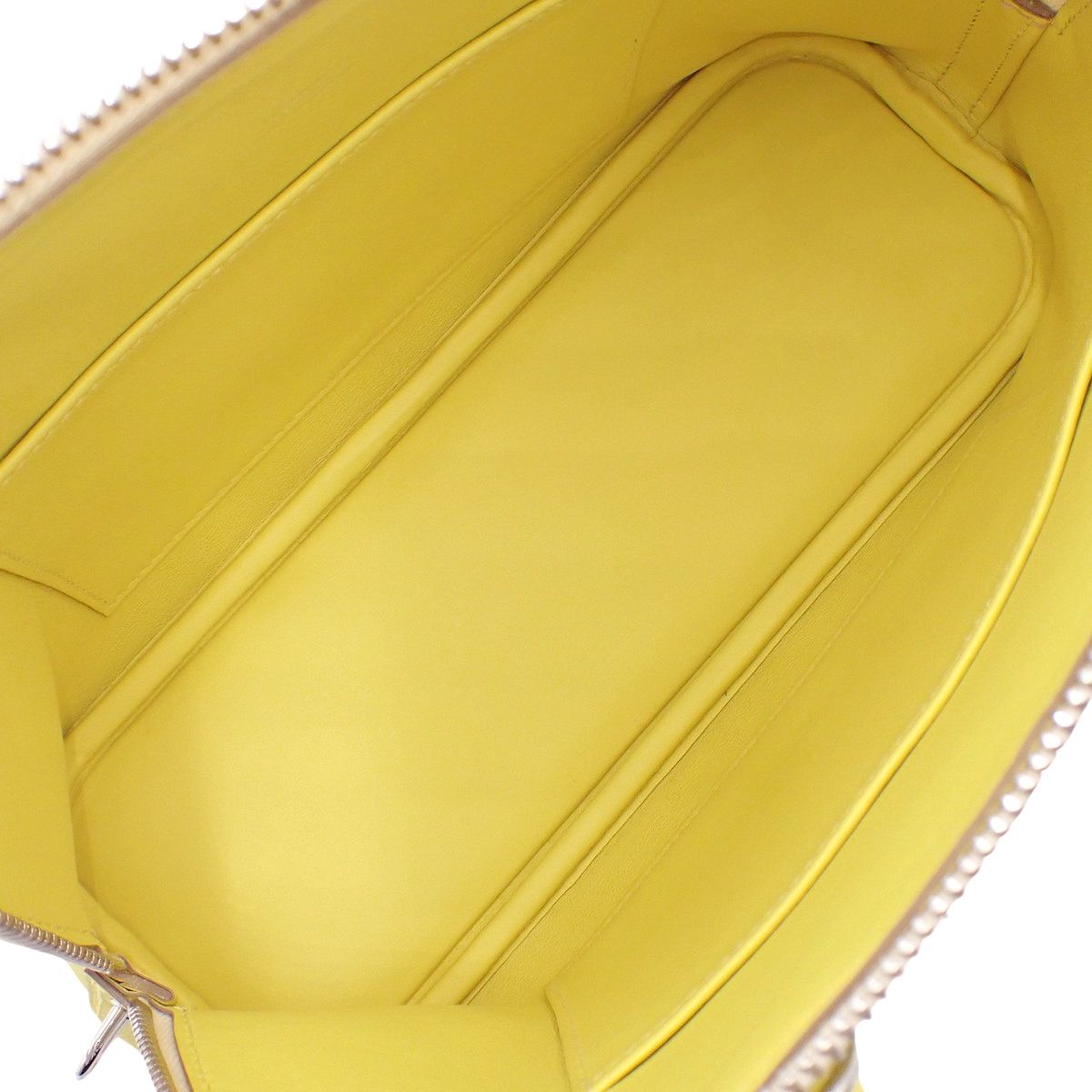 HERMES(エルメス) ボリード 1923 25 トリコロール ライム/モーヴ