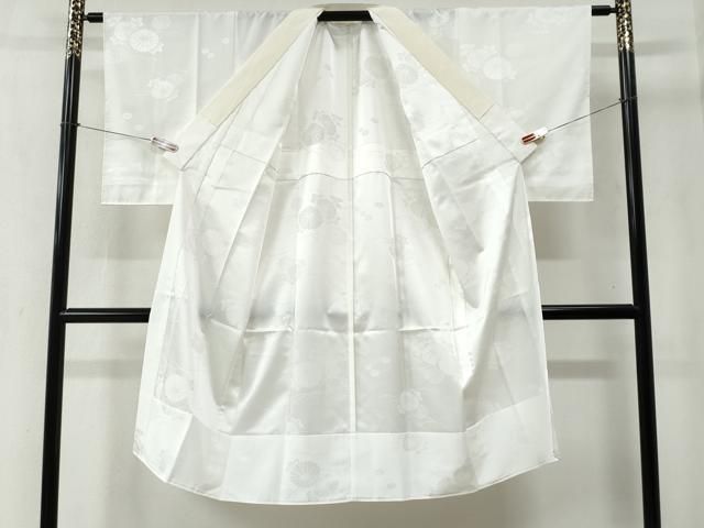 平和屋着物○長襦袢 無双仕立て 芝草菊地紋 洗える着物 未使用