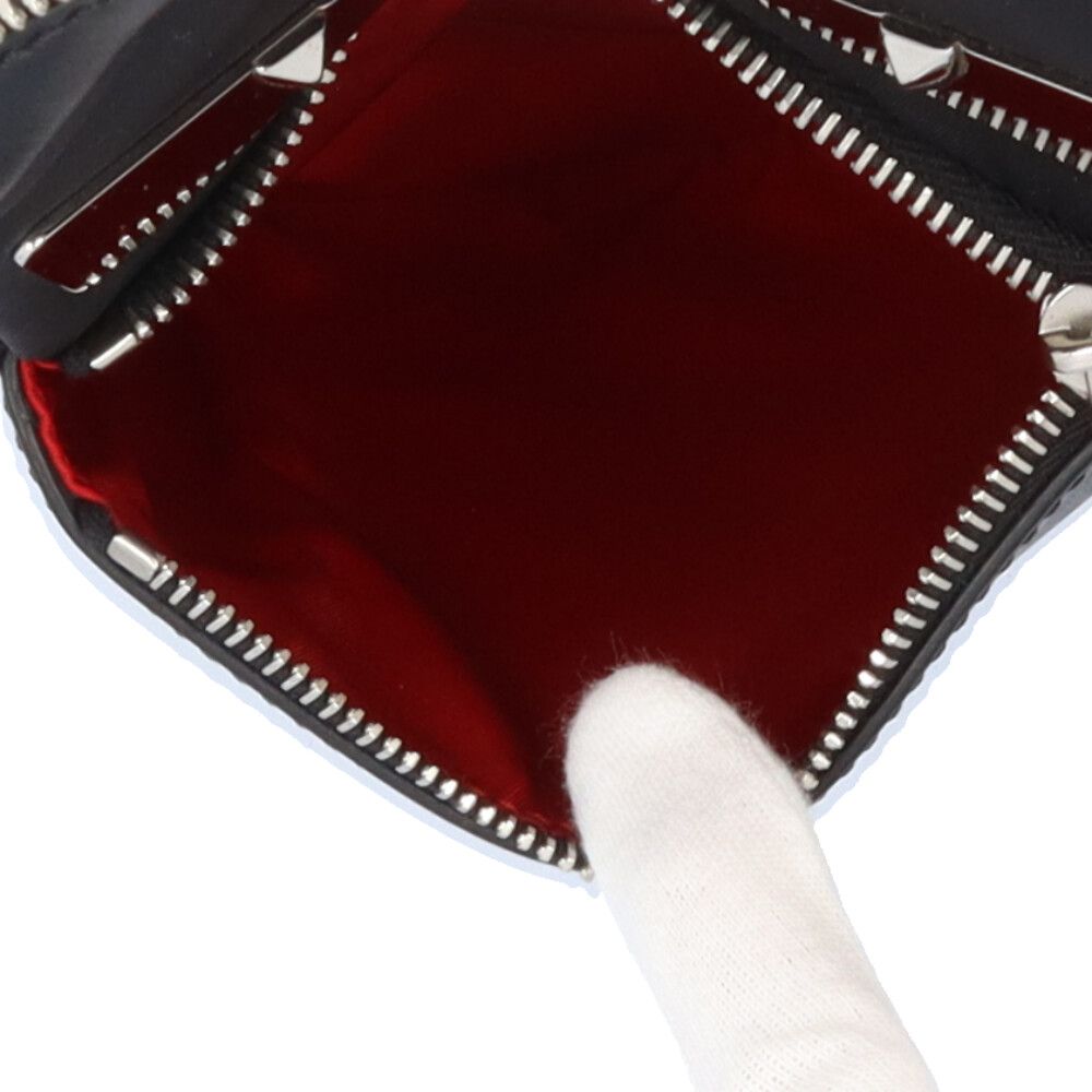 フェンディ バッグバグズ ボディバッグ レザー 7VZ033 A2FT ブラック