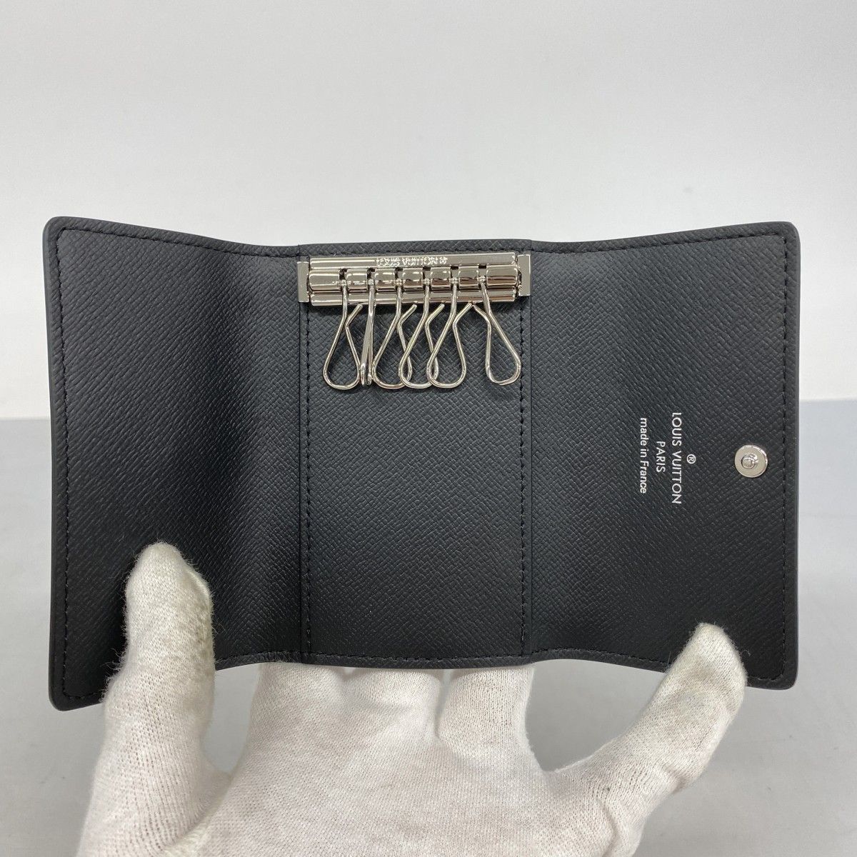 5pb1805】ルイヴィトン キーケース モノグラム・エクリプス