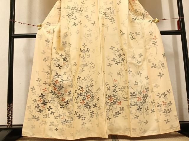 平和屋着物 上質な紬 絣文様 正絹 逸品 BAAM7258me(その他)｜売買された