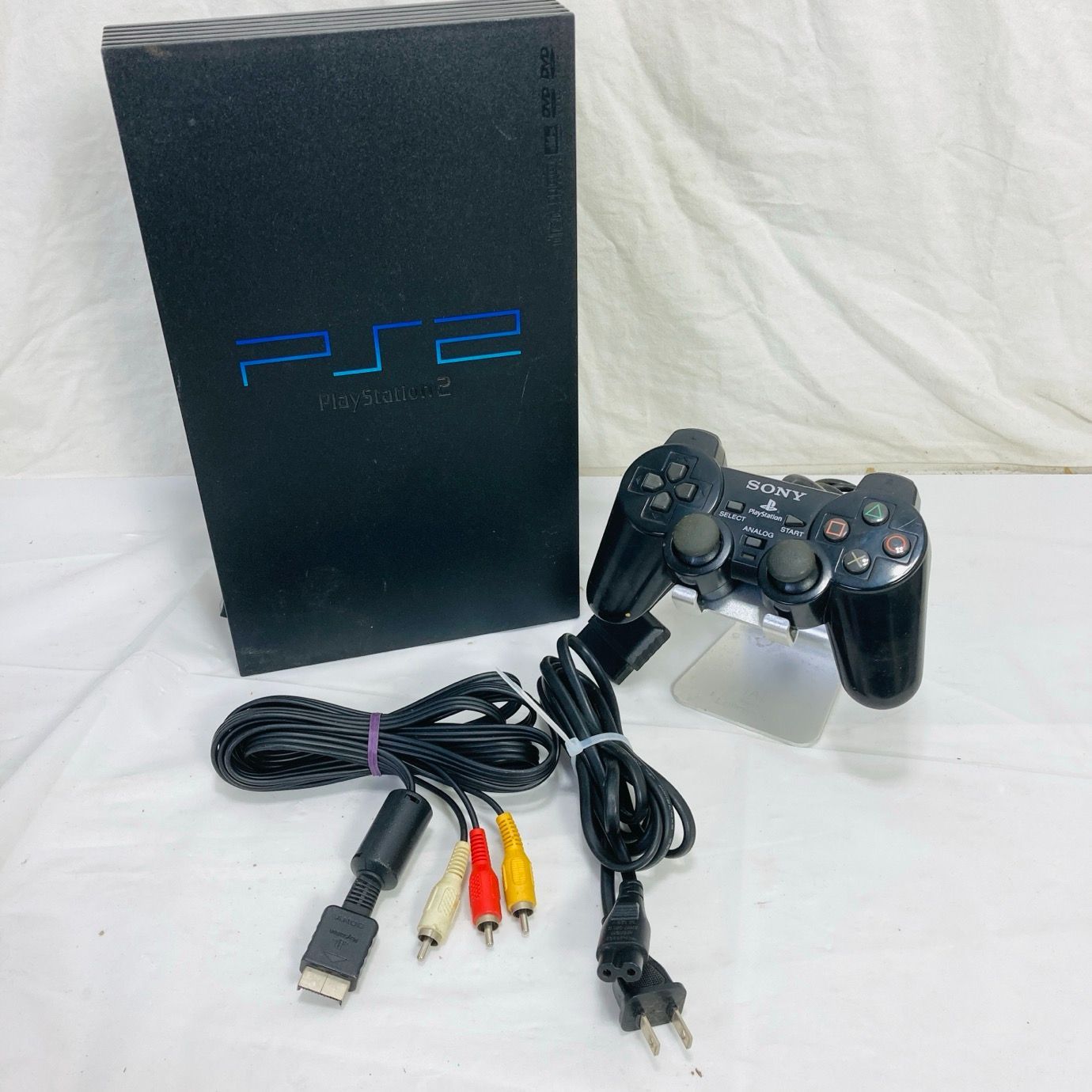 PS2 プレステ2 プレイステーション2 本体 コントローラ 一式セット Playstation2 SONY DUALSHOCK2 SCPH ...