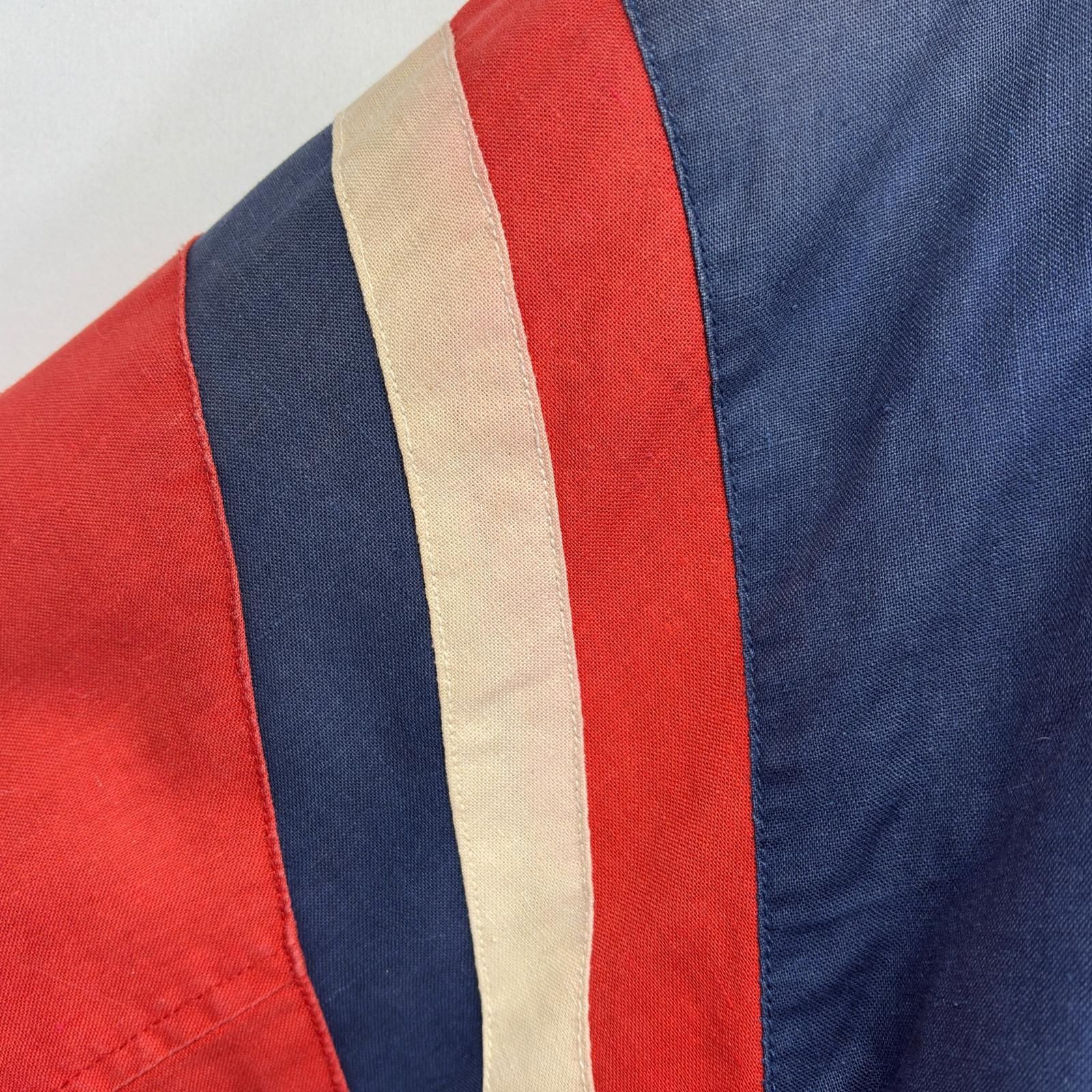 古着 MIRAGE スタジャン 大きいサイズ NFL ビックワッペンロゴデザイン