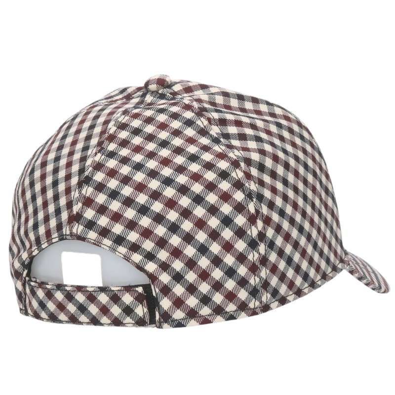 ミュウミュウ 5HC179 ロゴ刺繍チェック柄キャップ レディース S - メルカリ