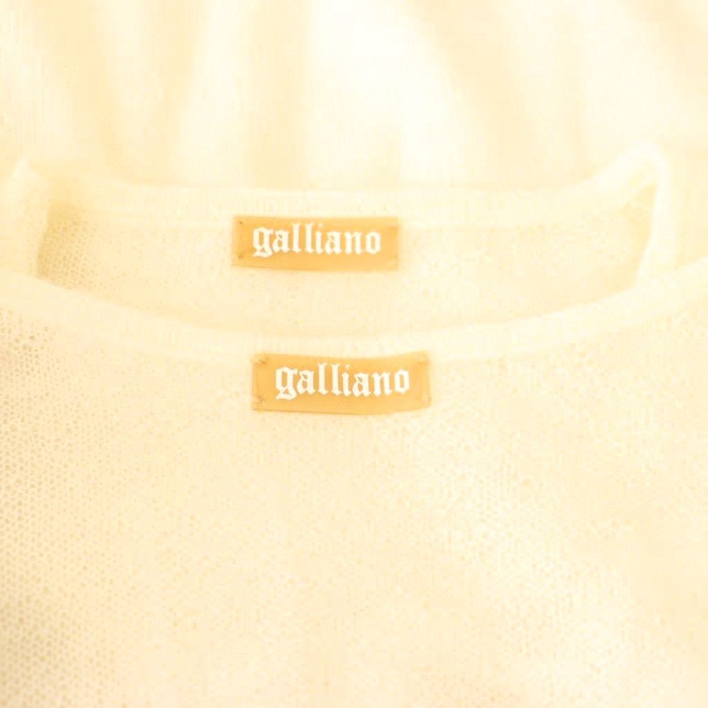 ジョンガリアーノ JOHN GALLIANO アンサンブルニット カーディガン