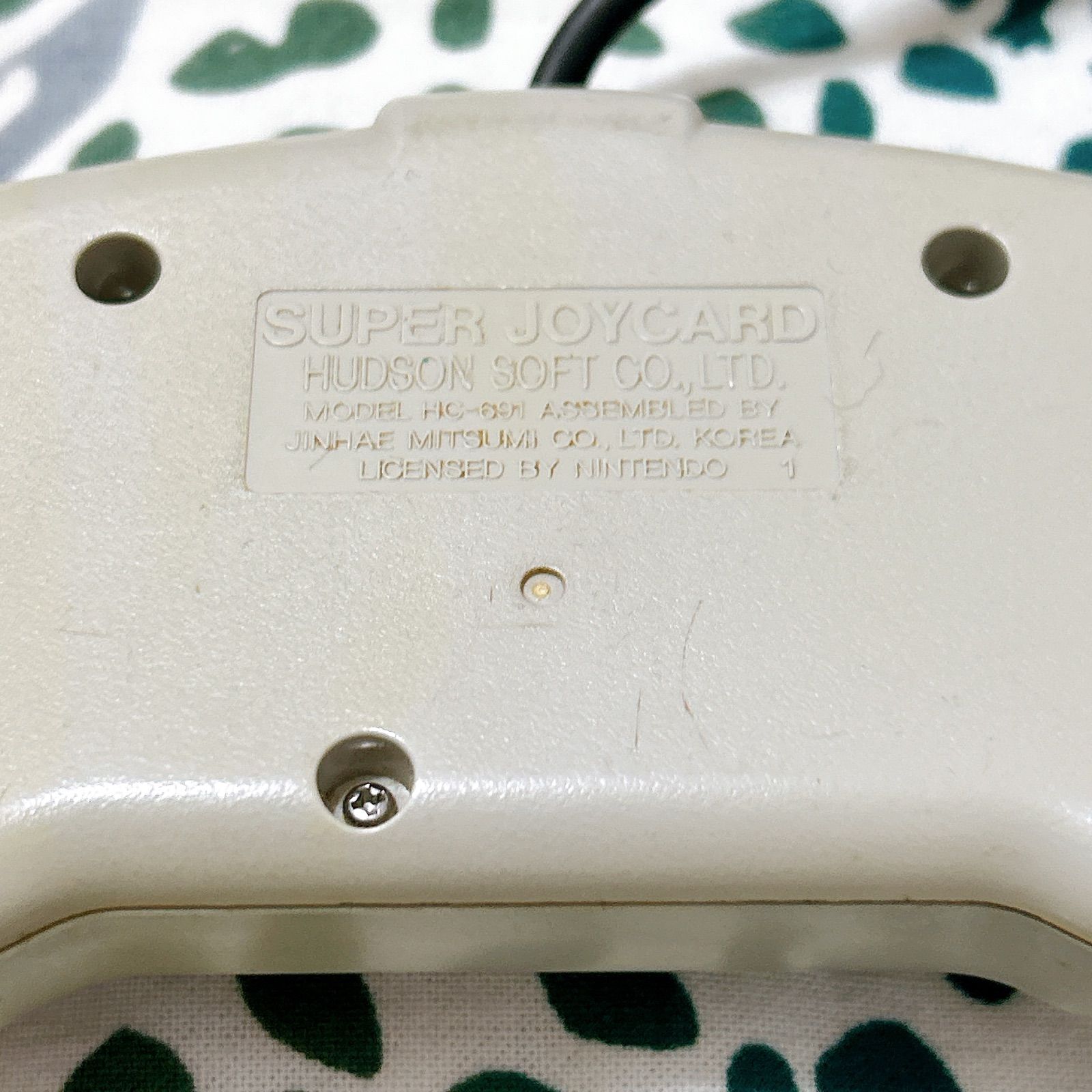 ハドソン スーパージョイカード Hudson SUPER JOY CARD 連射機能搭載 SFCコントローラー スーファミ 純正 レトロゲーム ...