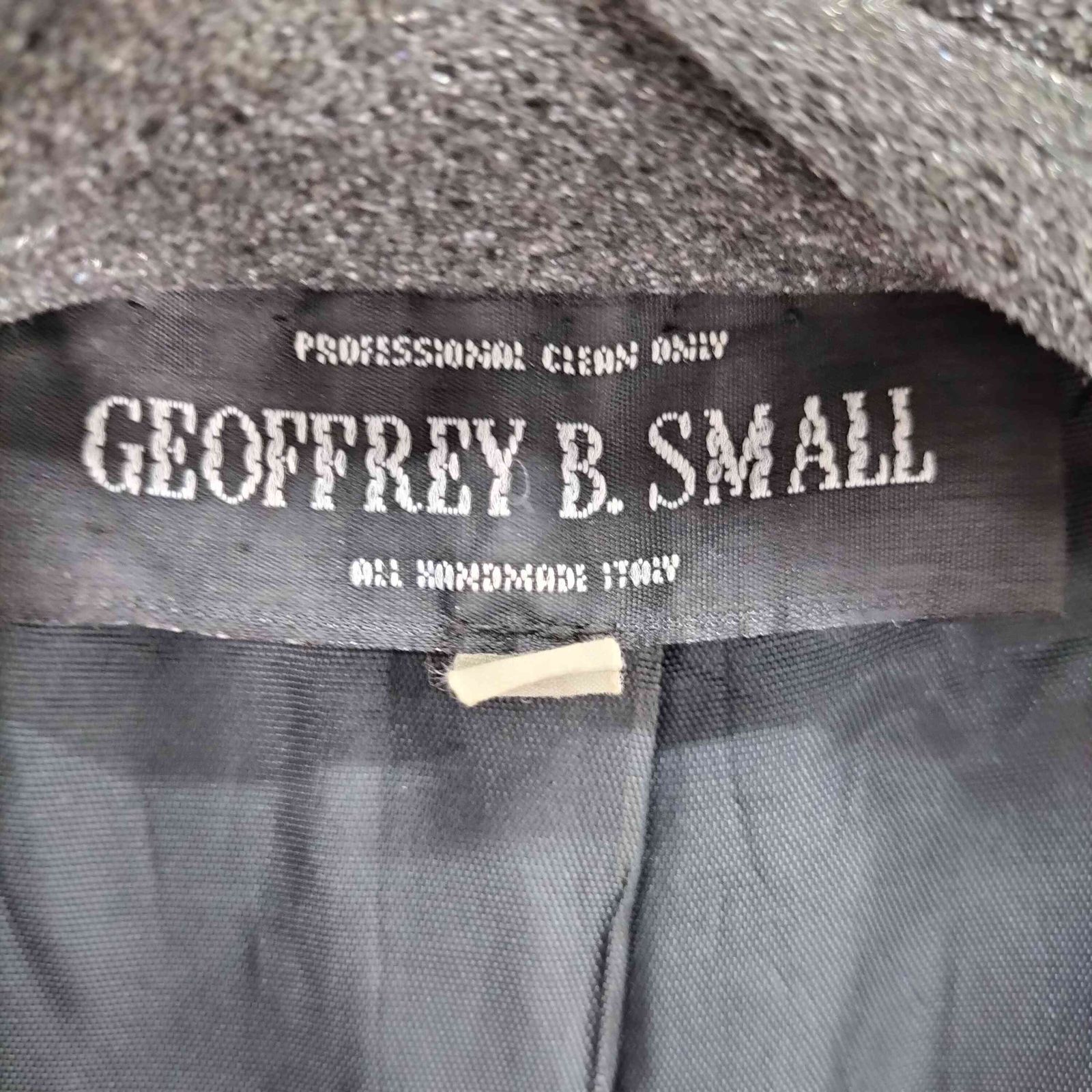 ジェフリービースモール GEOFFREY B. SMALL 金ボタン ダブルテーラード