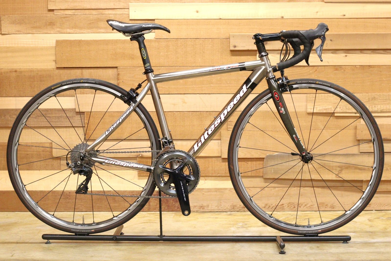 ライトスピード LITESPEED シエナ SIENA 2006年頃 XSサイズ シマノ デュラエース R9100 11S チタンロードバイク ...