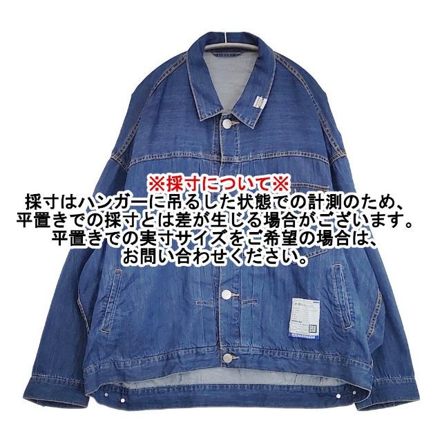 MIHARA YASUHIRO Cotton Tencel Denim Jacket 定価38500円 in・stru