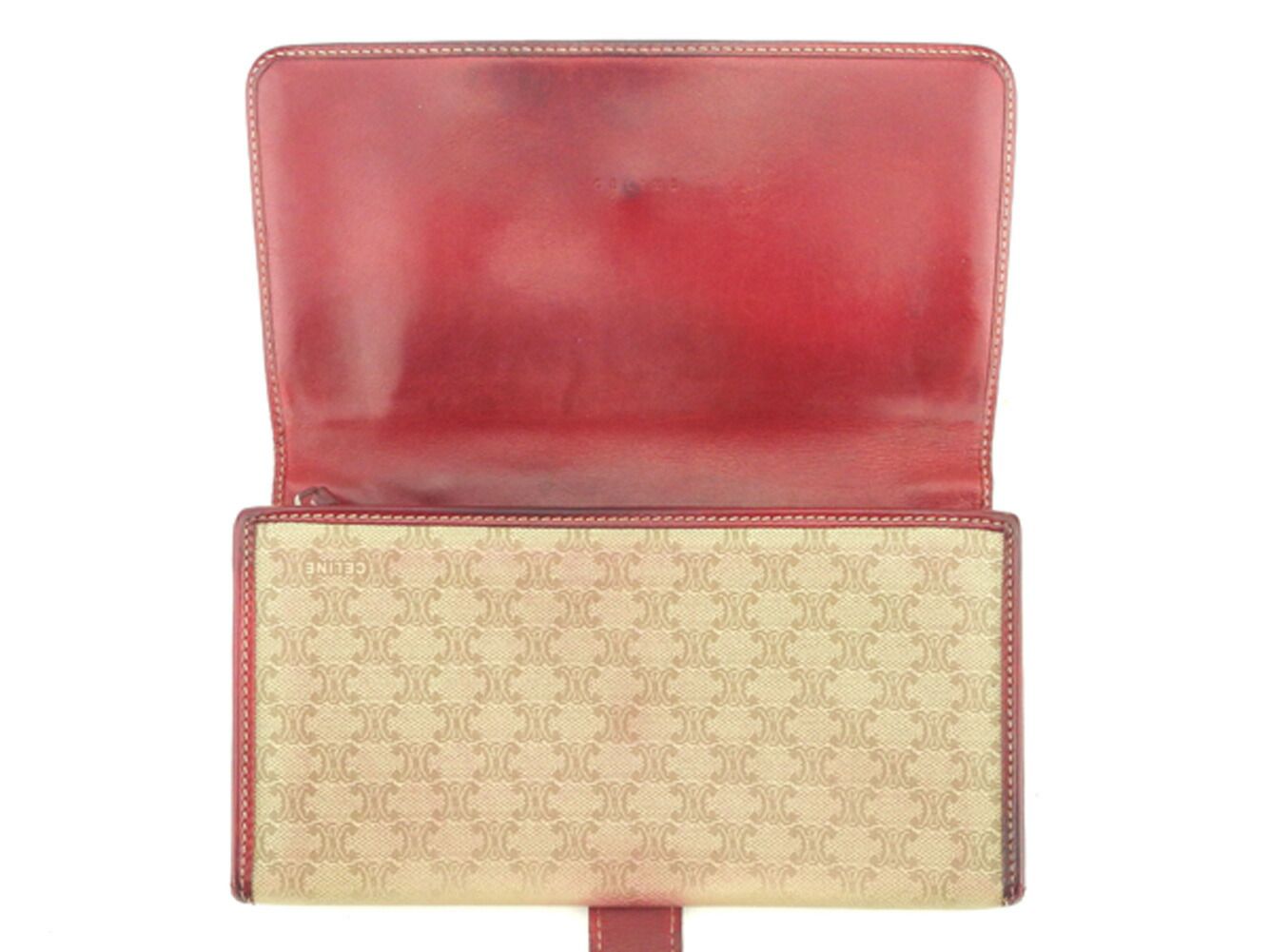 最大30％OFF☆新春セール】セリーヌ CELINE 長財布 マカダム ベージュ