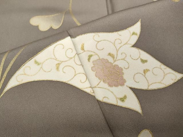 平和屋着物○ジャパンオートクチュール 渡辺雪三郎 訪問着 花唐草文